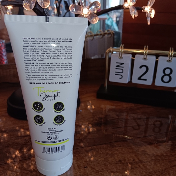 Thermo Sculp Gel | Bath & Body | Thermogenic Gel Activates Natural ...